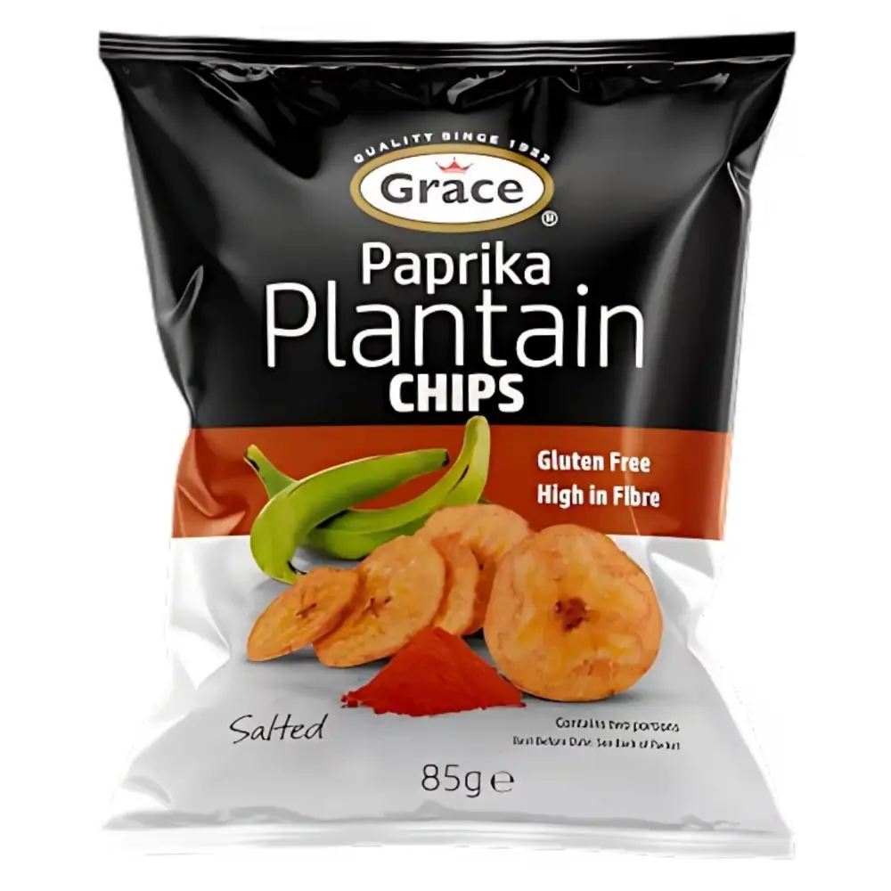 Grace Plantain Chips Paprika 85g | Snacks & Nuts | Joybuy