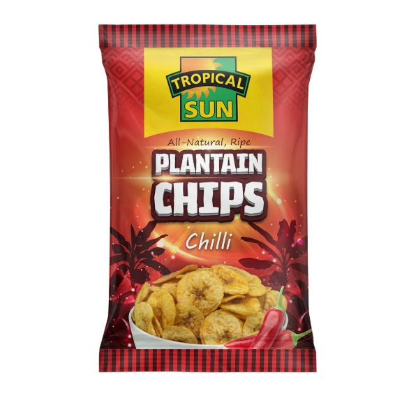 Tropical Sun Plantain Chips Chilli 70g | Crisps & Dips | Joybuy