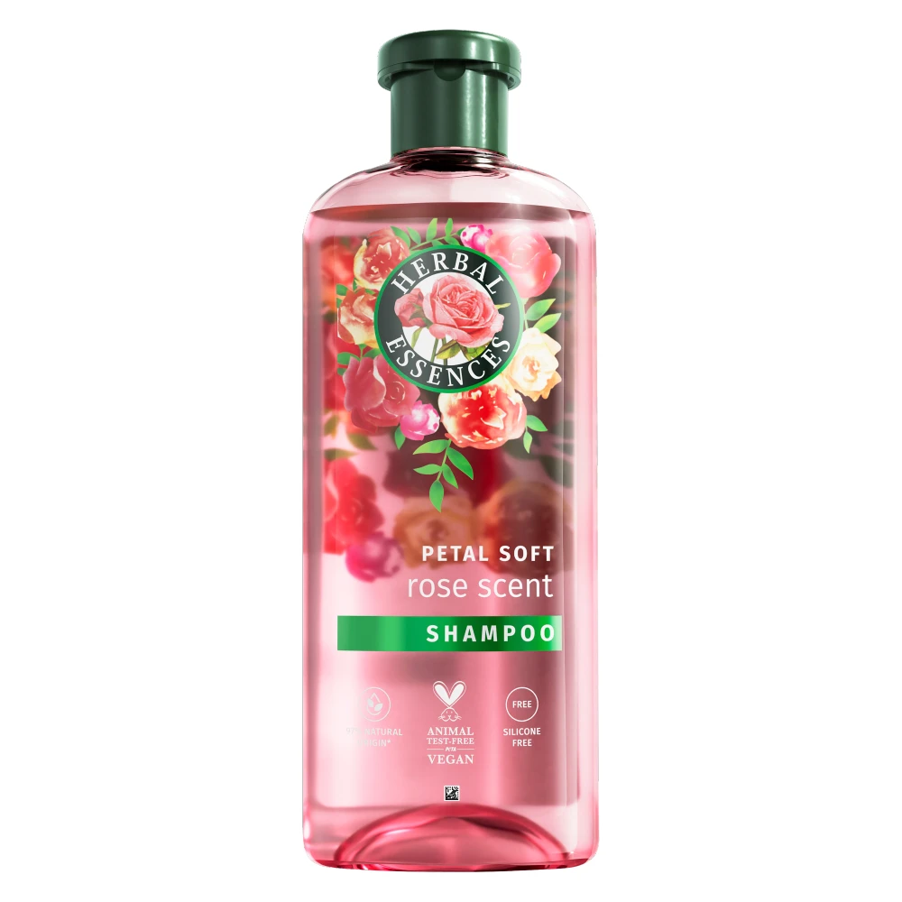 Herbal Essences Rose Scent Petal Soft Shampoo To Nourish Dry Hair ...