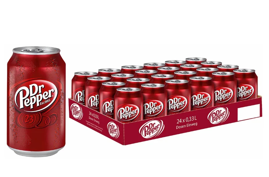 Dr Pepper Cola 24x0,33L | Sprudelgetränke | Joybuy
