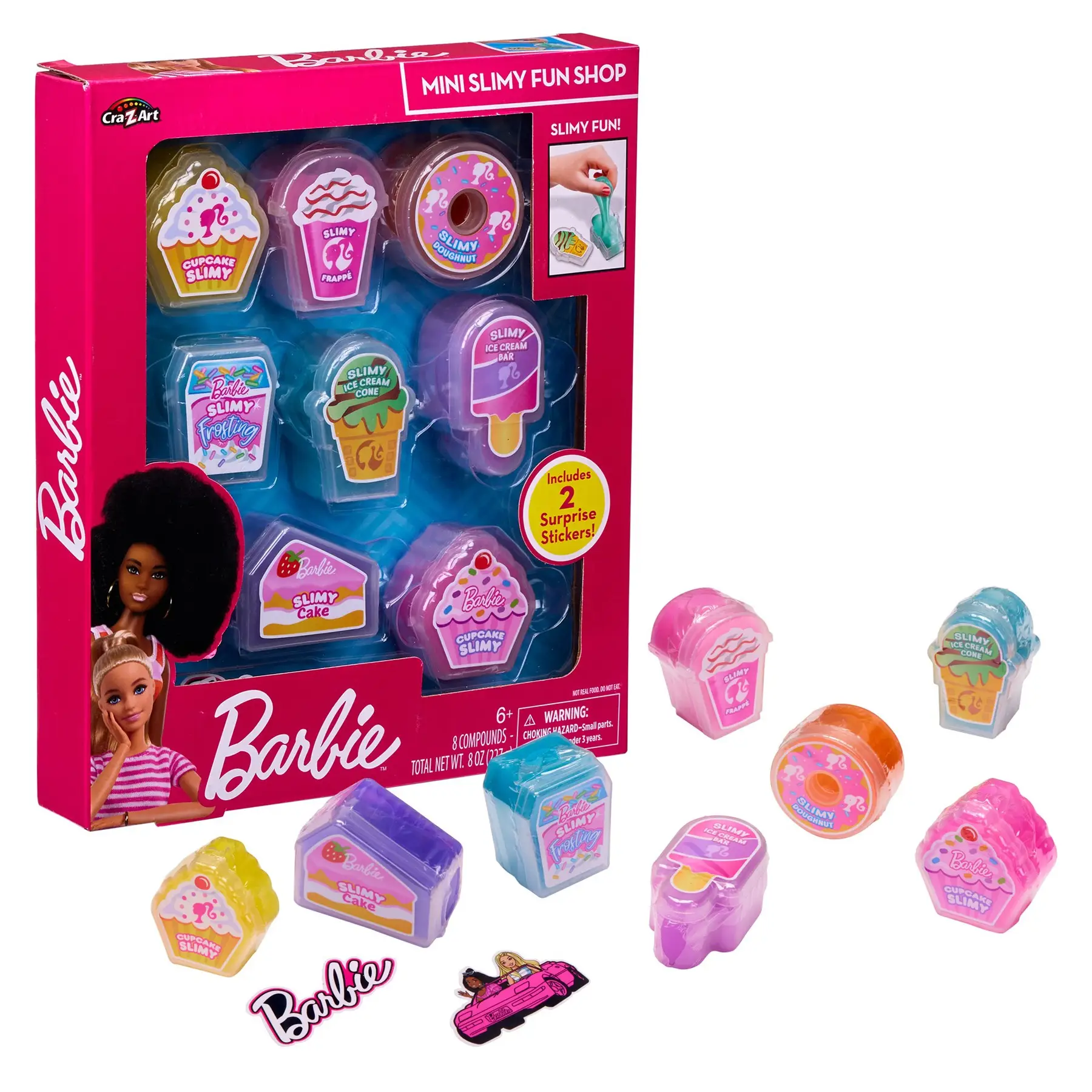 Barbie Mini Mania CA-34059 Slimy Fun Shop Slime Set | Slime Putty | Joybuy
