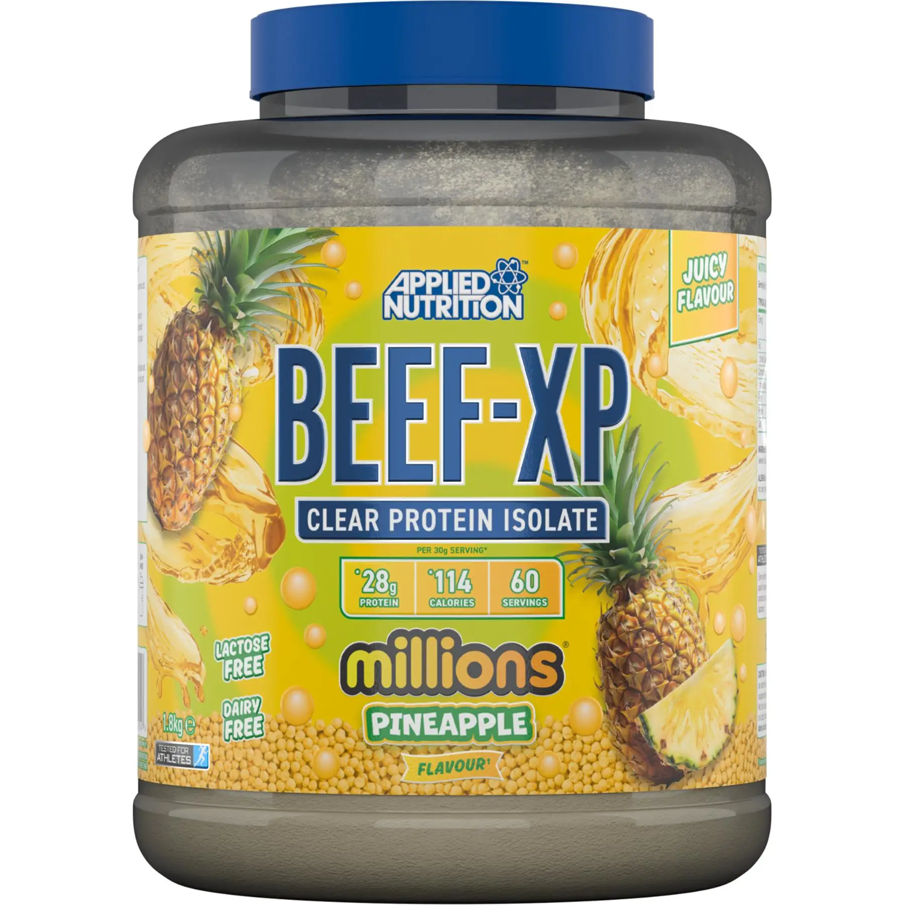 Applied Nutrition Beef-xp Beef Protein Pineapple Millions - 1.8 Kg ...