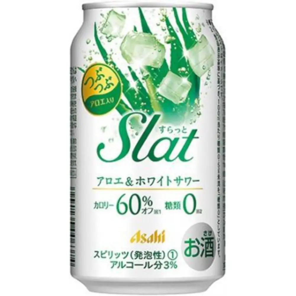 Asahi Slat Aloe & White Sour 350ml | Cocktails & Pre-Mixed Drinks | Joybuy