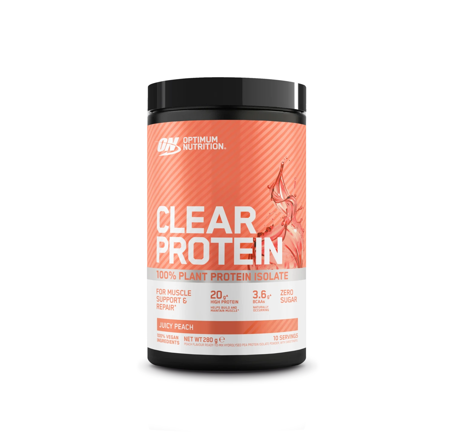 Optimum Nutrition Clear Protein 100% Plantaardig Eiwitisolaat, Sappig ...