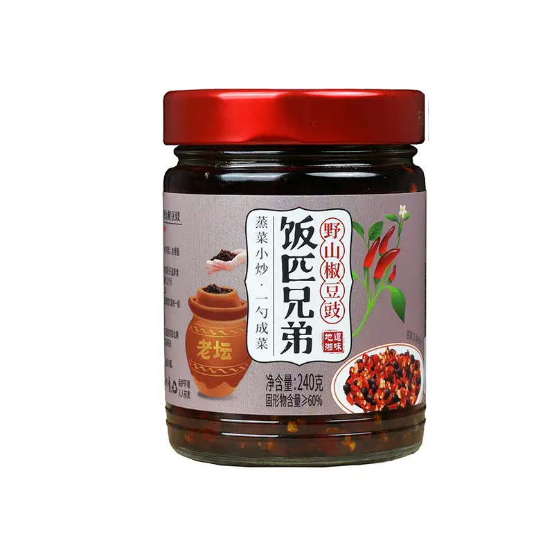 Fan Pi Xiong Di Wild Pepper with Fermented Black Bean Sauce 240g ...