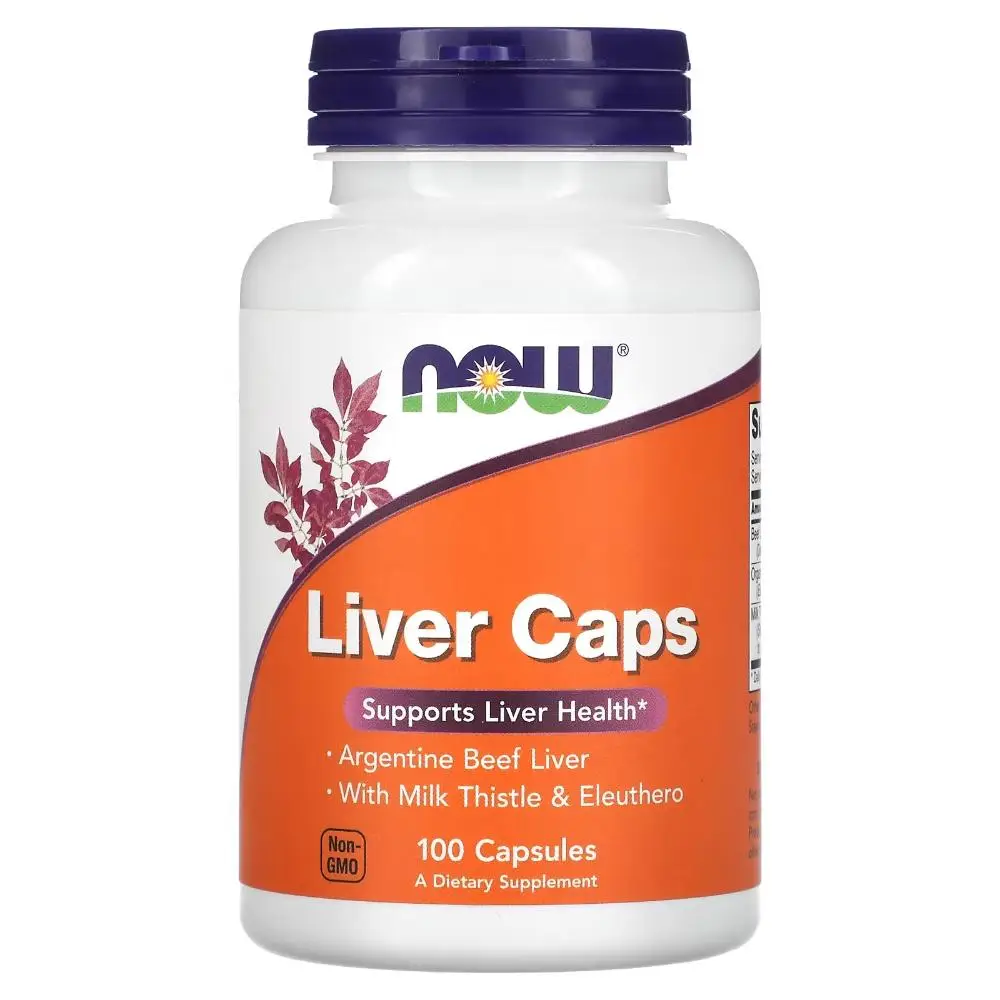 NOW Foods Liver Liver Health Capsules - 100 Capsules | Supplements | Joybuy