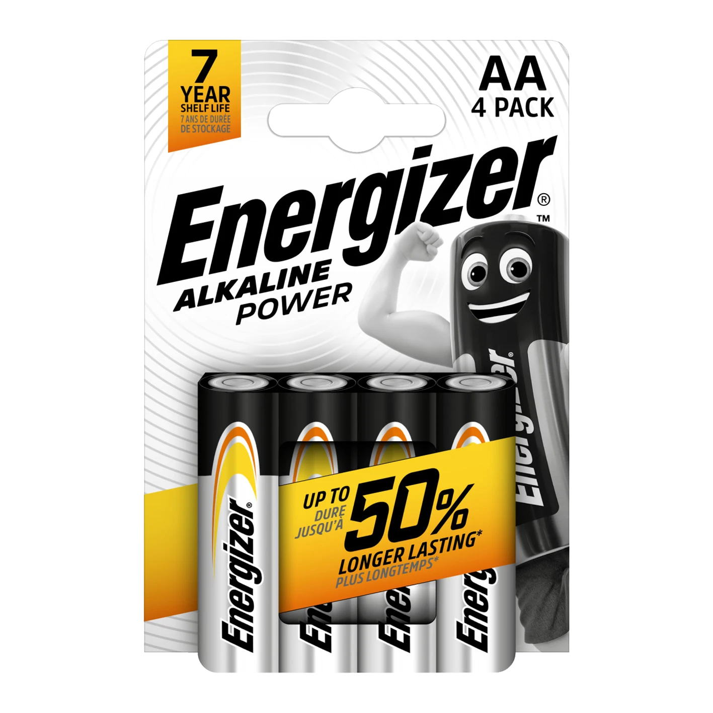 Energizer Aa Power Alkaline Batteries – Pack Of 4 | Batteries & Power Banks | Joybuy