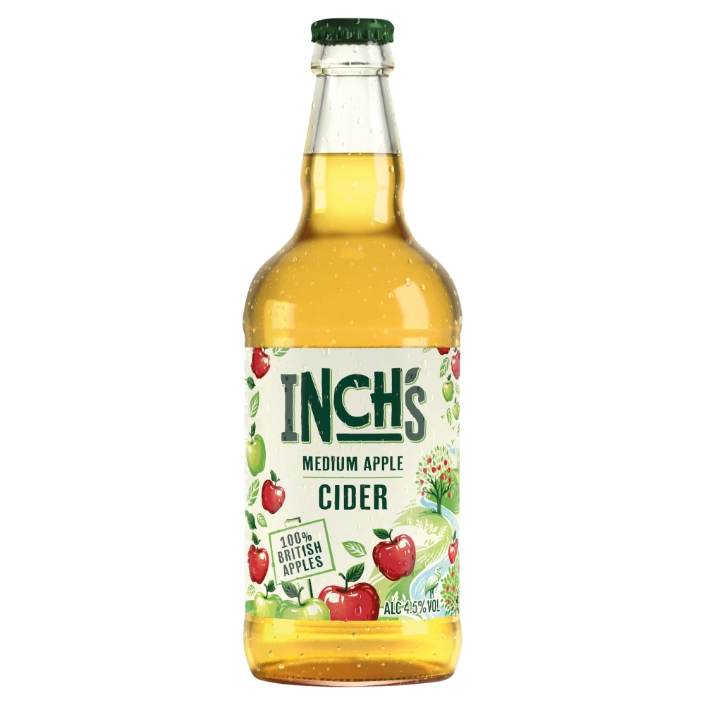 Inch's Medium Apple Cider 500ml (abv 4.5%) | Beer | Joybuy