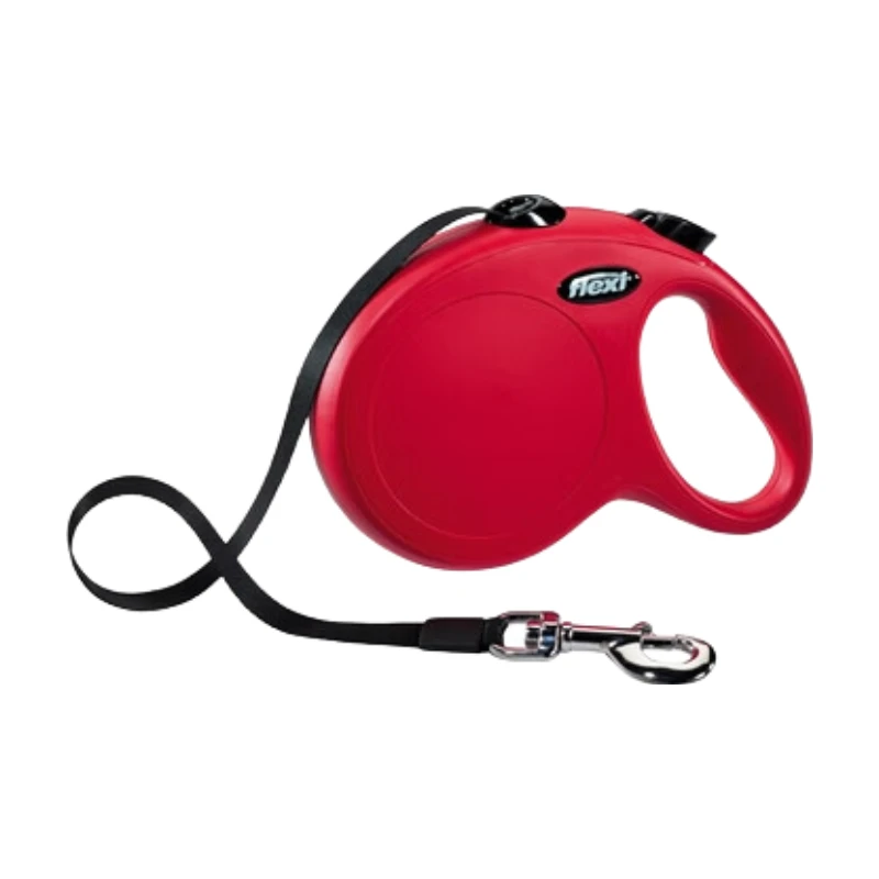 Flexi Classic Laisse rétractable rouge L - 5 m | Colliers, harnais et ...