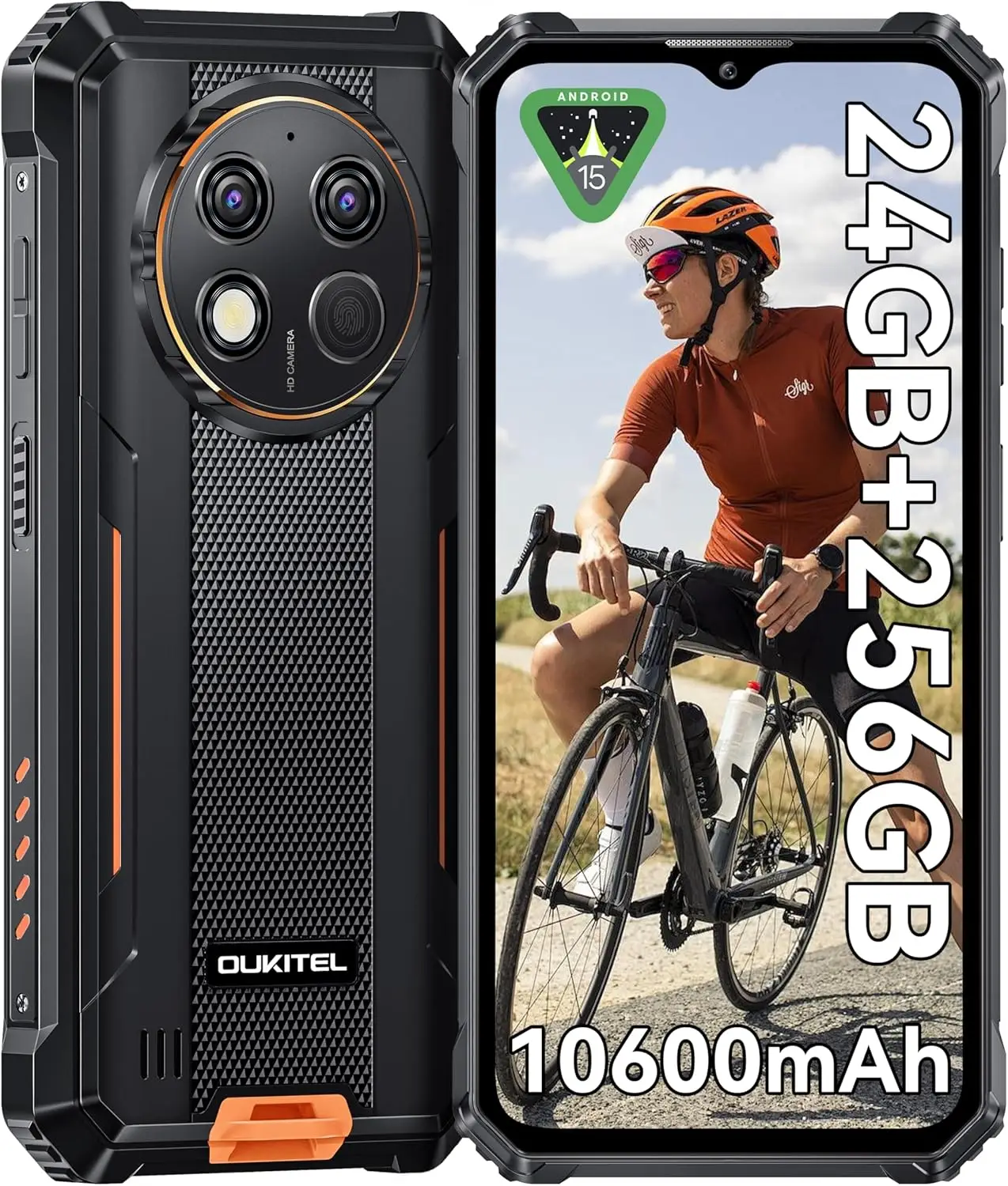 Oukitel G1 (6+256) Orange Rugged Smartphone | Smart Phones | Joybuy