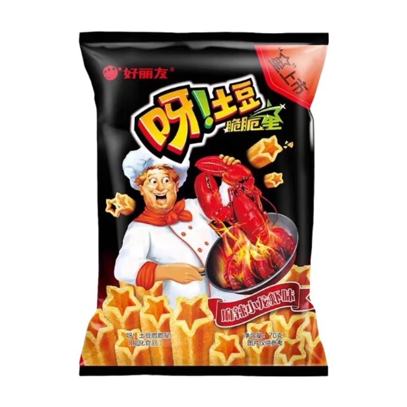 Orion Yeah! Potato Chips Spicy Crawfish Flavor 70g | Crisps & Dips | Joybuy