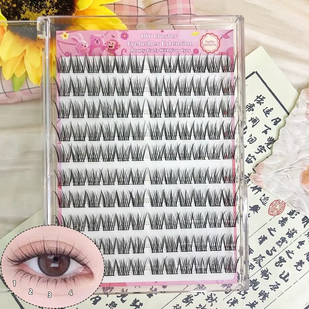 MeoMagic Extensions de cils Classique (sans colle ni pinces à épiler ...