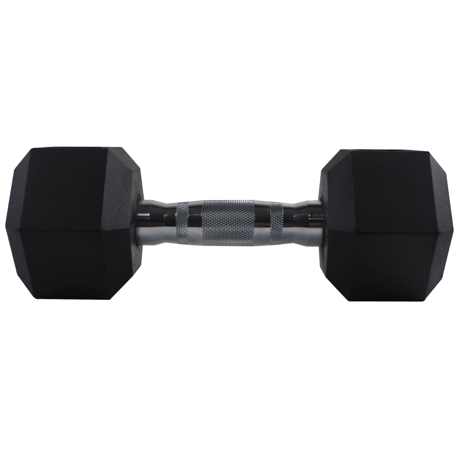 15lb rubber Coated Hex Dumbbells non-slip Grip With Textured Surface ...