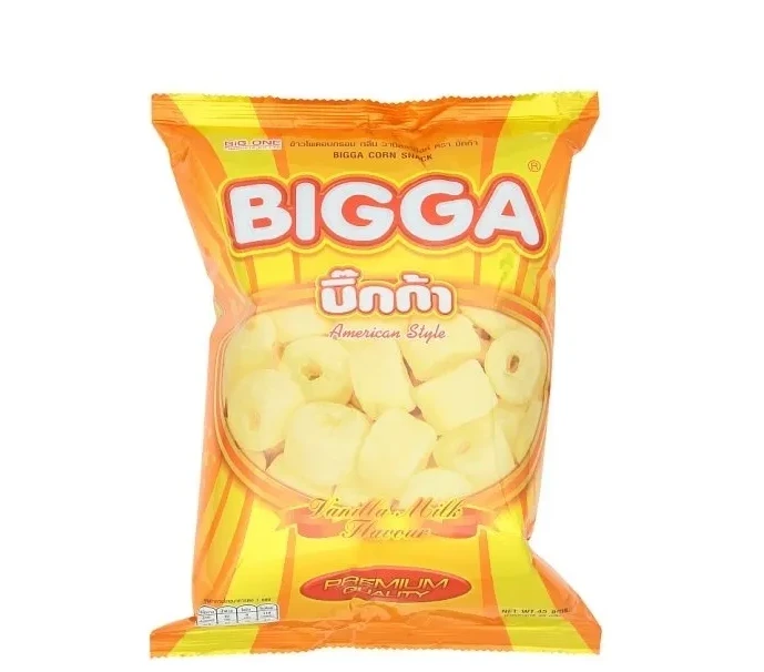 Bigga Snack De Maïs À La Vanille - 45 G | Snacking et fruits à coque ...