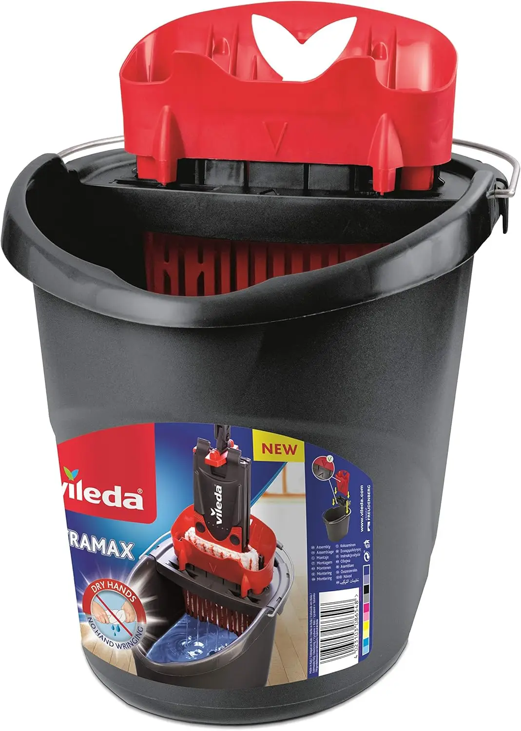 Vileda Ultramax Eimer mit Auswringer | Wischmopps | Joybuy