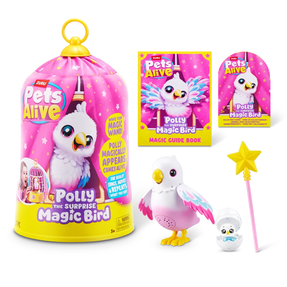 Pets Alive Magic Bird S1 Surprise Playset | Interactive Soft Toys | Joybuy