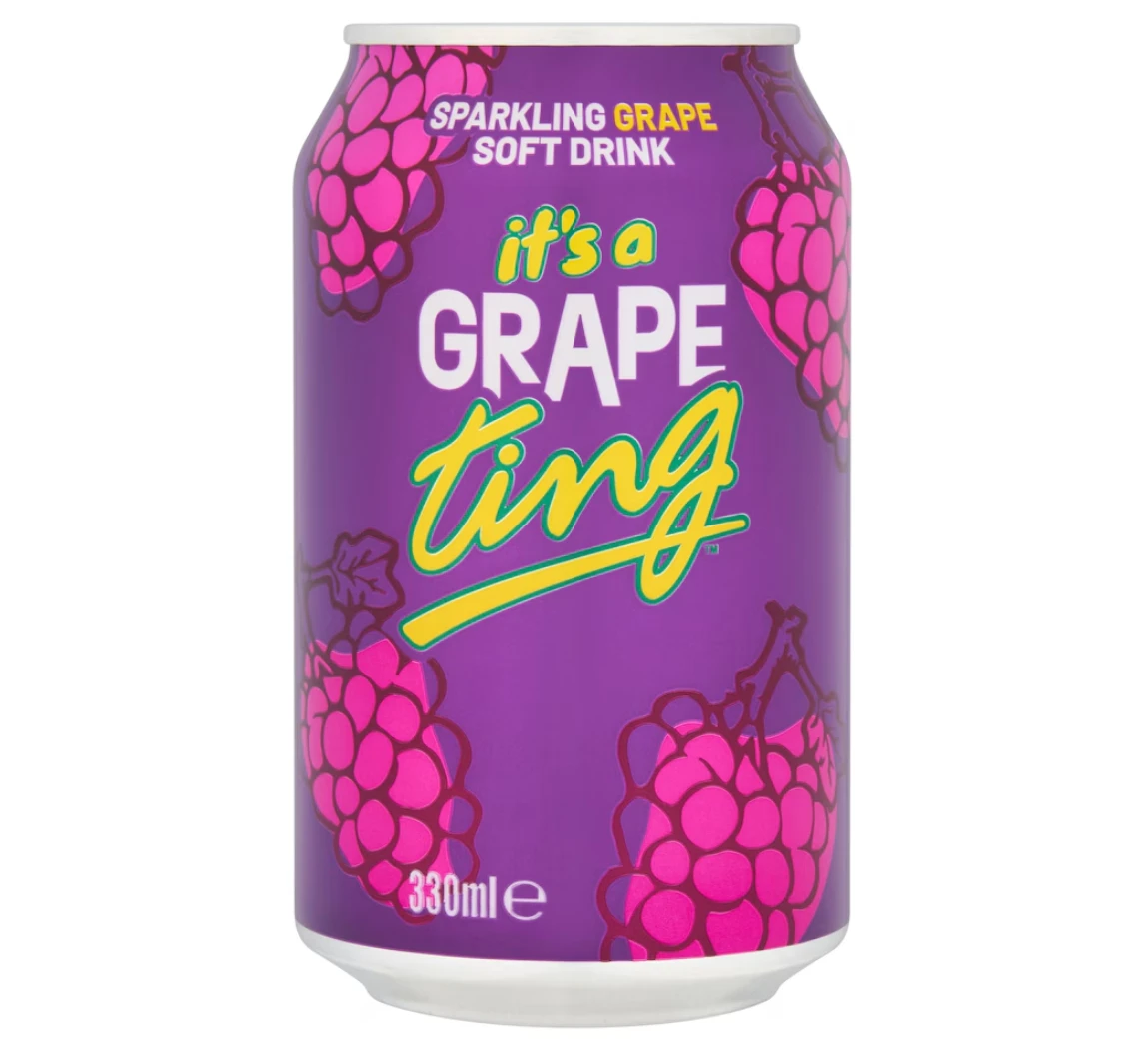 TING Frisdrank Rozijn 330ml | Koolzuurhoudende frisdranken | Joybuy