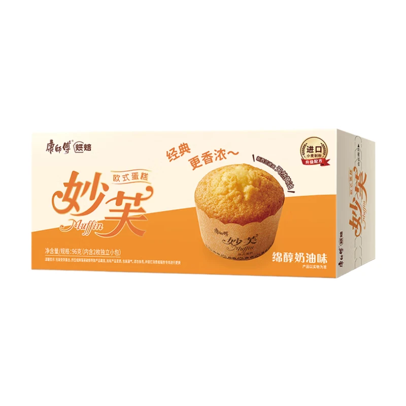 Master Kong Gâteau en boîte Miaofu (saveur crème) 96G | Biscuits | Joybuy