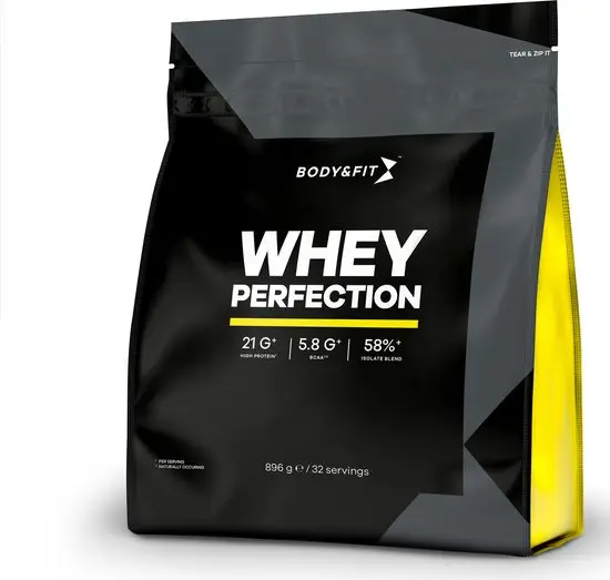 Body&fit Whey Perfection Milkshake Chocolat Biscuit Au Lait Faible ...