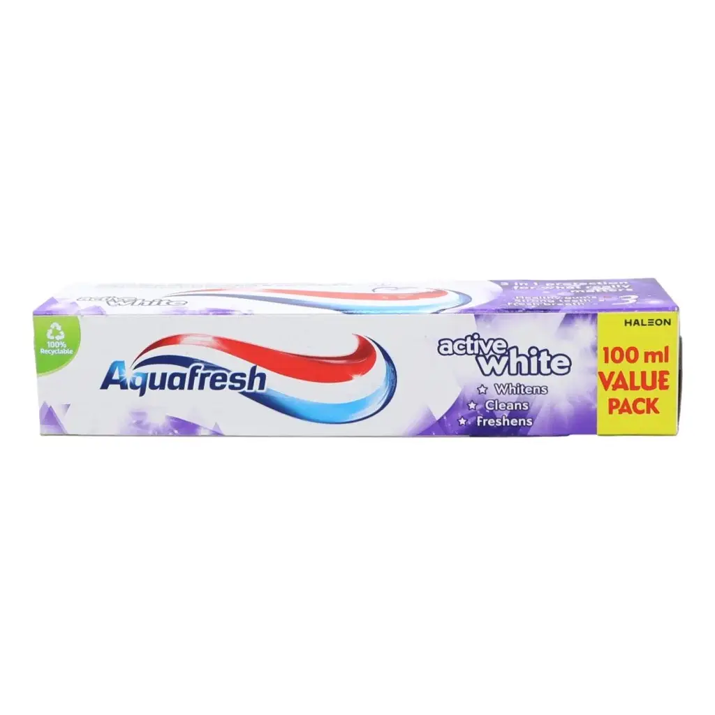Aquafresh Toothpaste Active White 100ml | Toothpastes | Joybuy