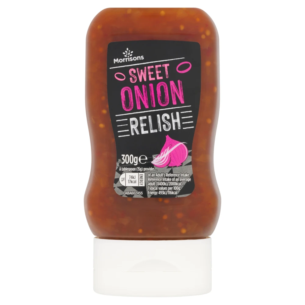 Morrisons Onion Relish 300g | Table Sauces, Condiments & Dressings | Joybuy