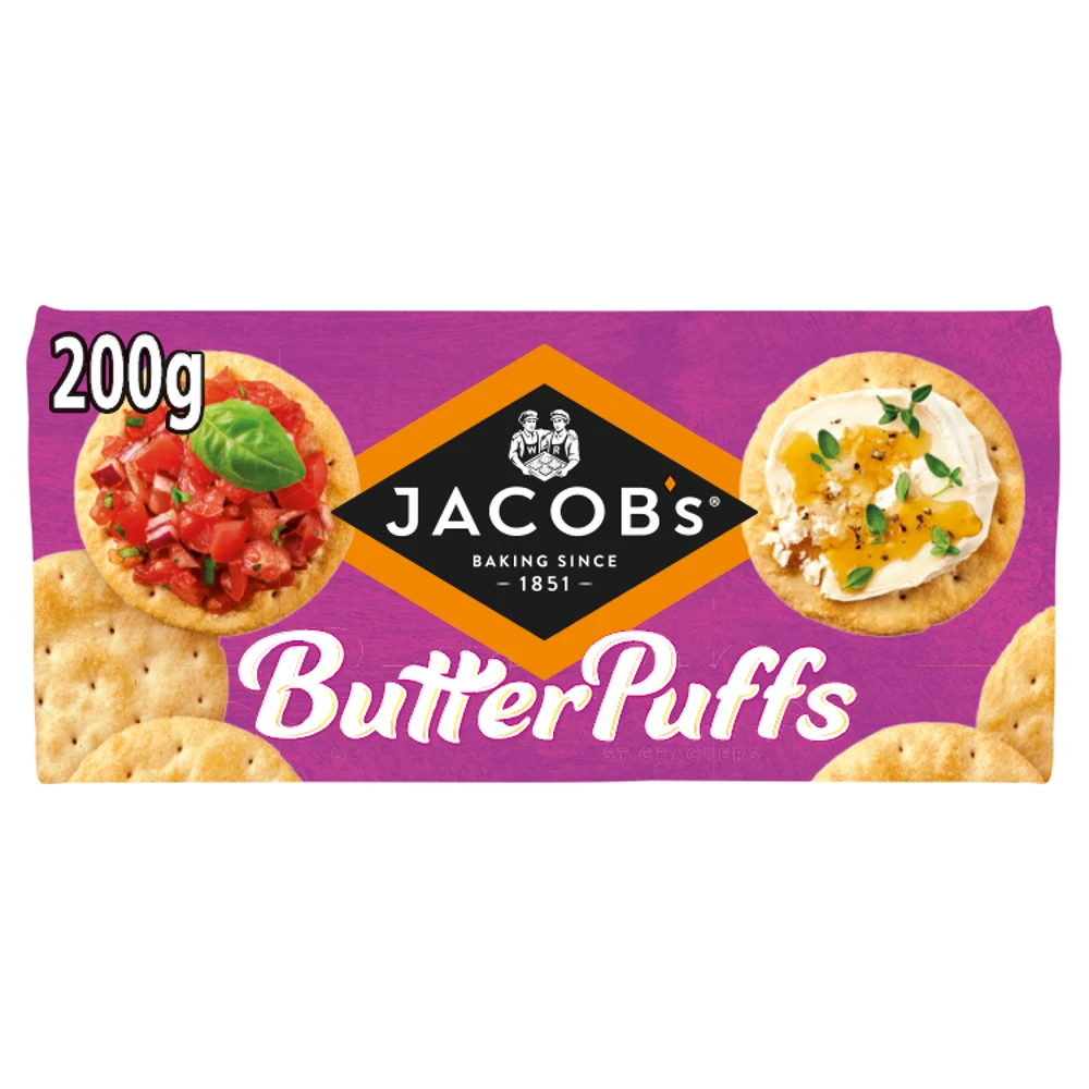 Mcvities Jacobs Butter Puffs 200g | Crackers & Crispbread | Joybuy