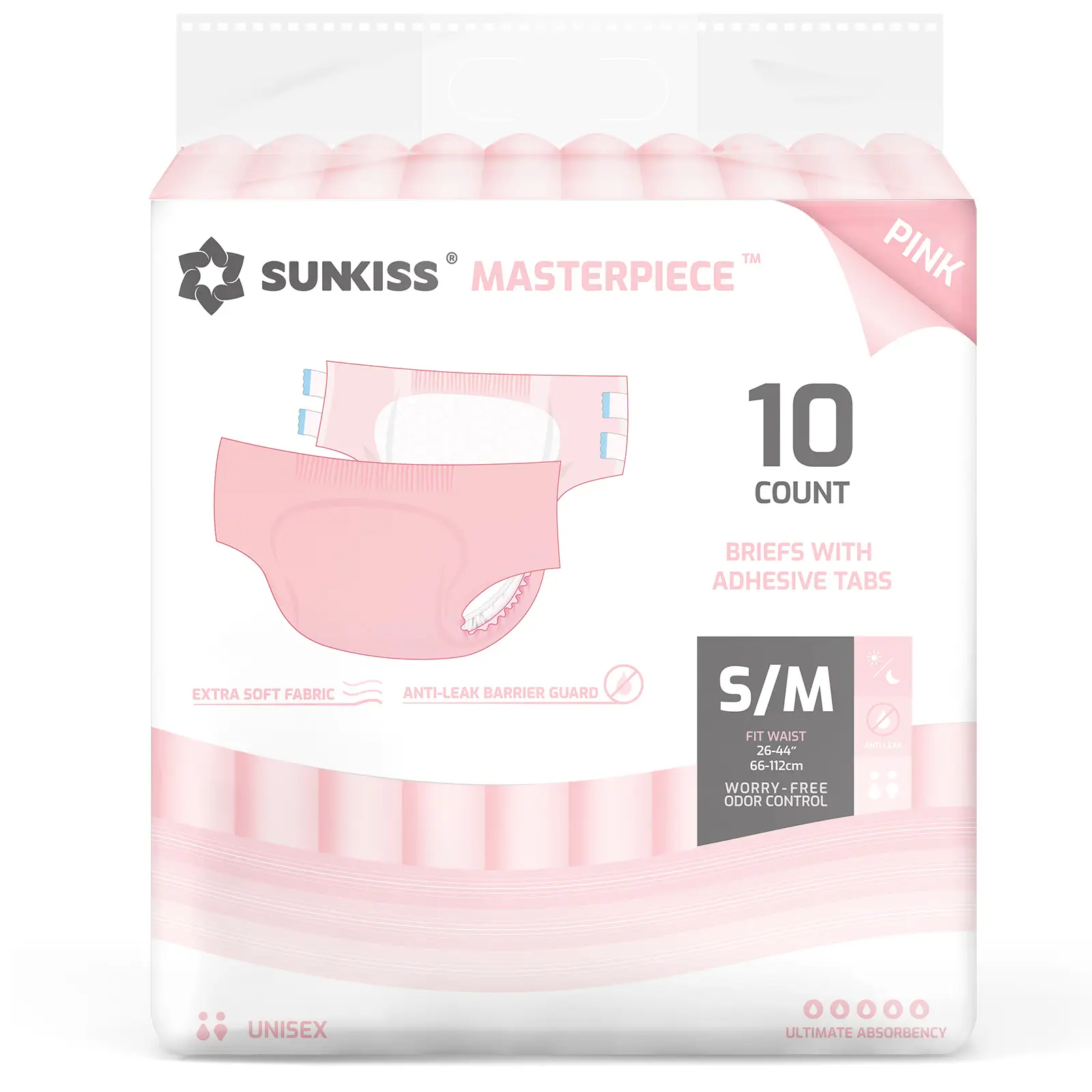 "SUNKISS MASTERPIECE Couches Adultes avec Absorption Ultime, Culottes d ...