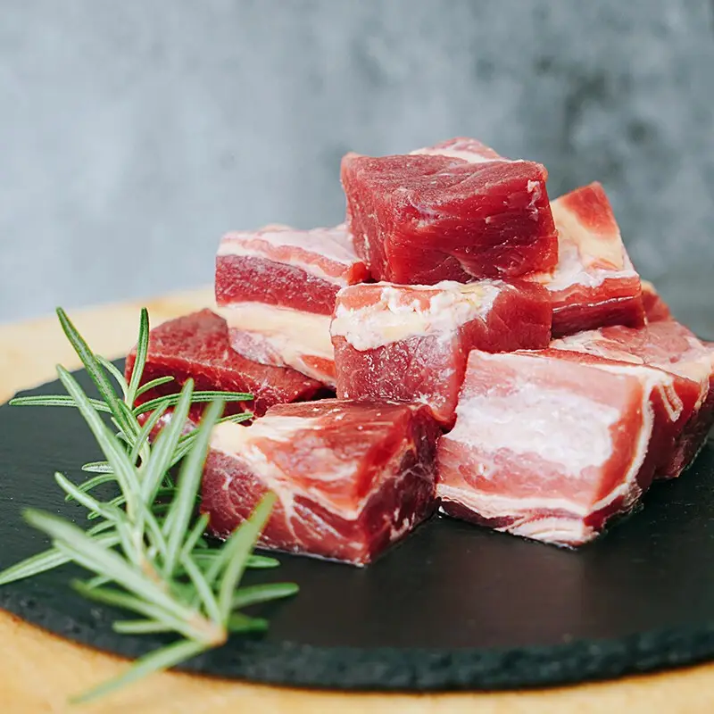 Diced Beef Flank 1kg（fat/lean = 3:7） | Frozen Meat & Poultry | Joybuy
