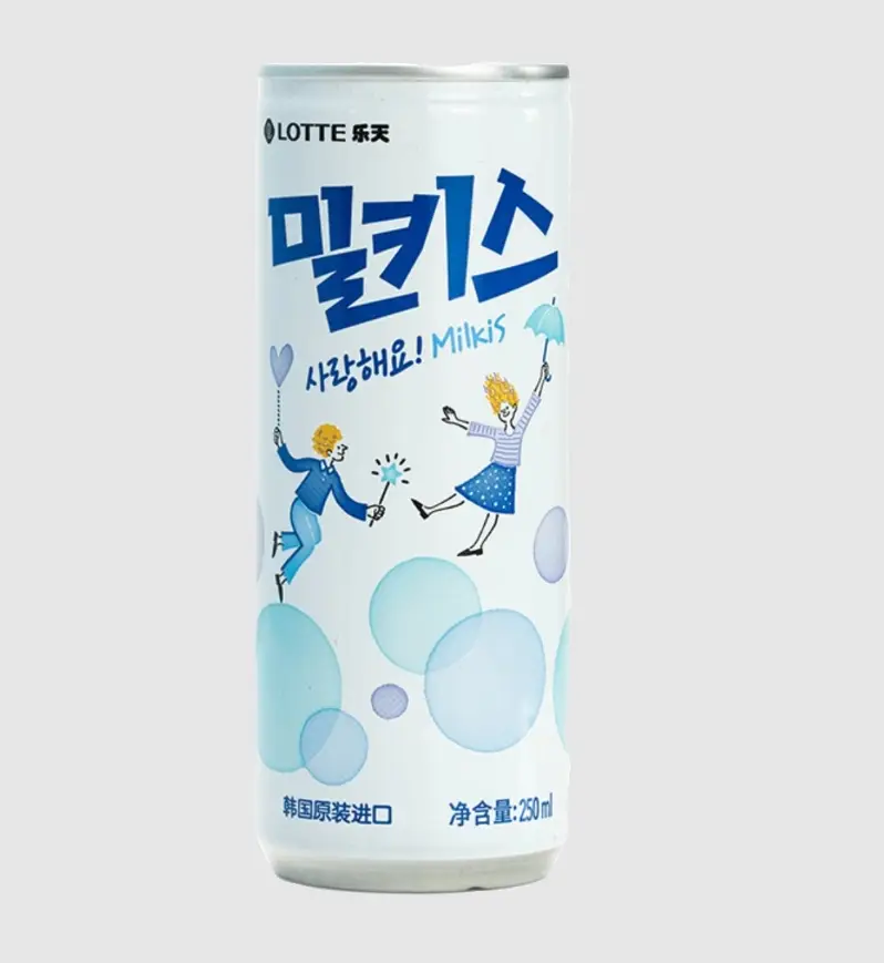 Lotte Milkis 250ml 苏打牛奶汽水（小罐） | Fizzy Drinks | Joybuy