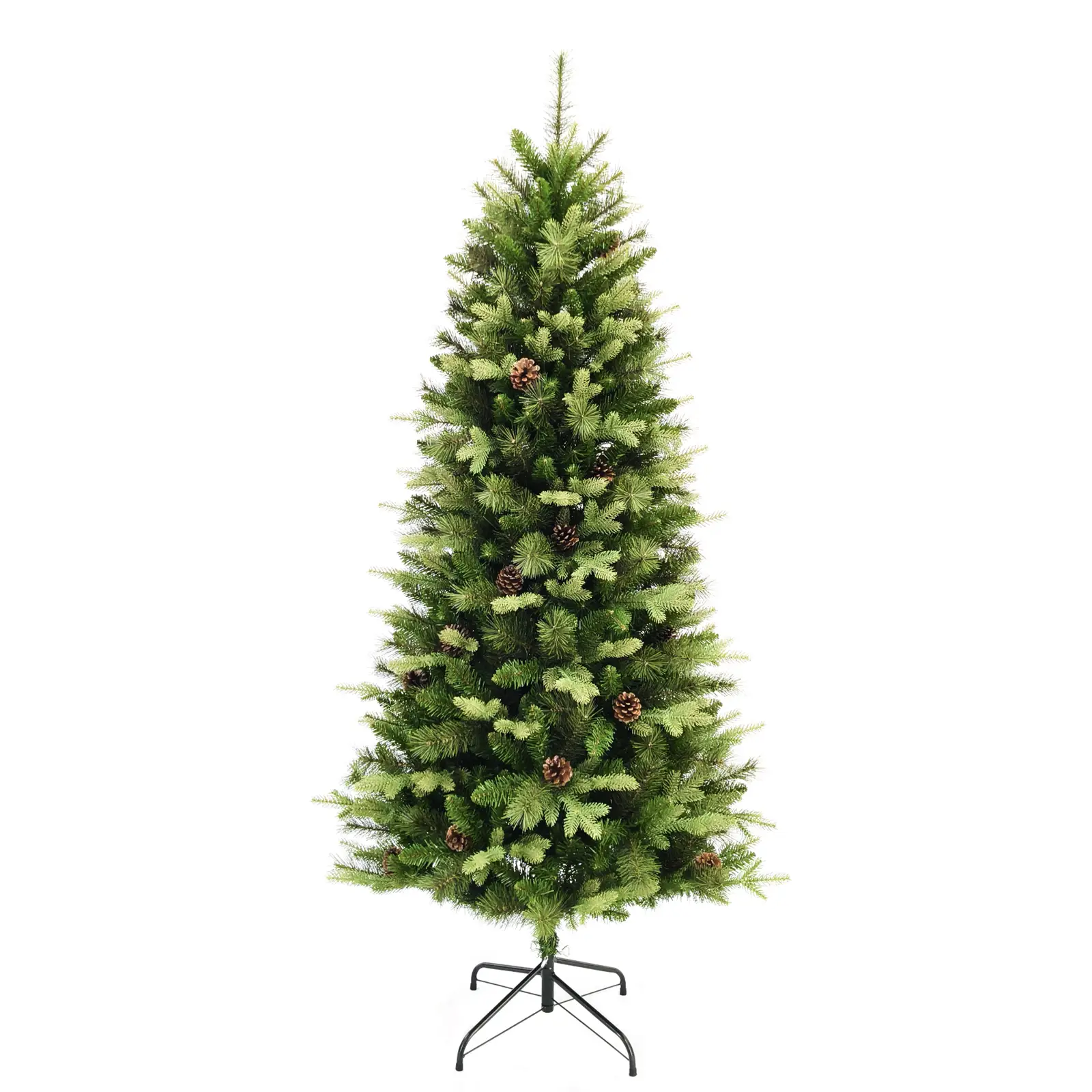 Daisy Darcy 6ft Artificial Treemixed Pe/hardneedle/pvc Branch, Hinged ...