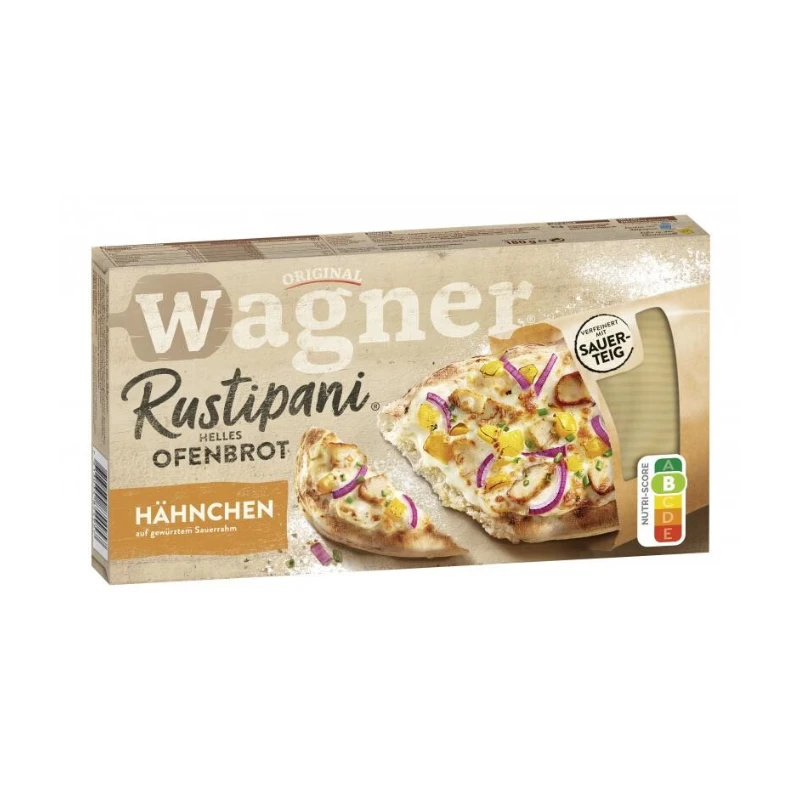 Wagner Rustipani Hähnchenbrust 180 g | Tiefkühlpizza & Knoblauchbrot ...