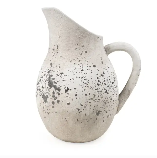 Candlelight Decorative Jug Rustic Stone Effect | Vases & Bowls | Joybuy