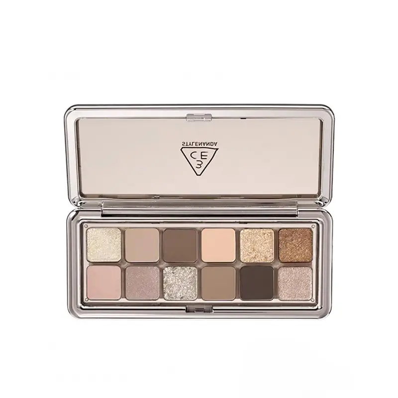 3CE Nieuwe Oogschaduwpalet #Raw Neutrals Originele Neutrale 9,5g | Ogen ...