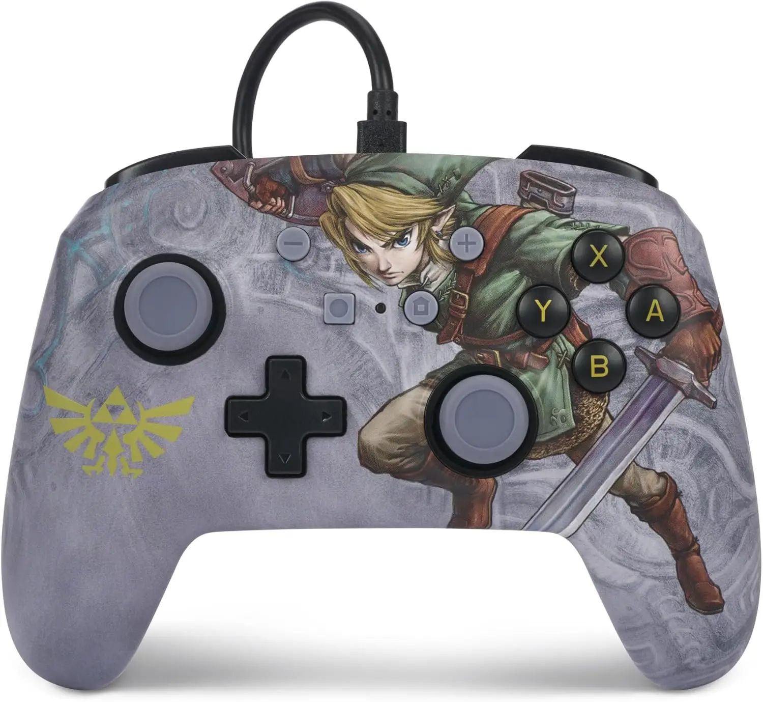 Powera - Enhanced Wired Controller - Zelda: Valiant Link (nintendo ...