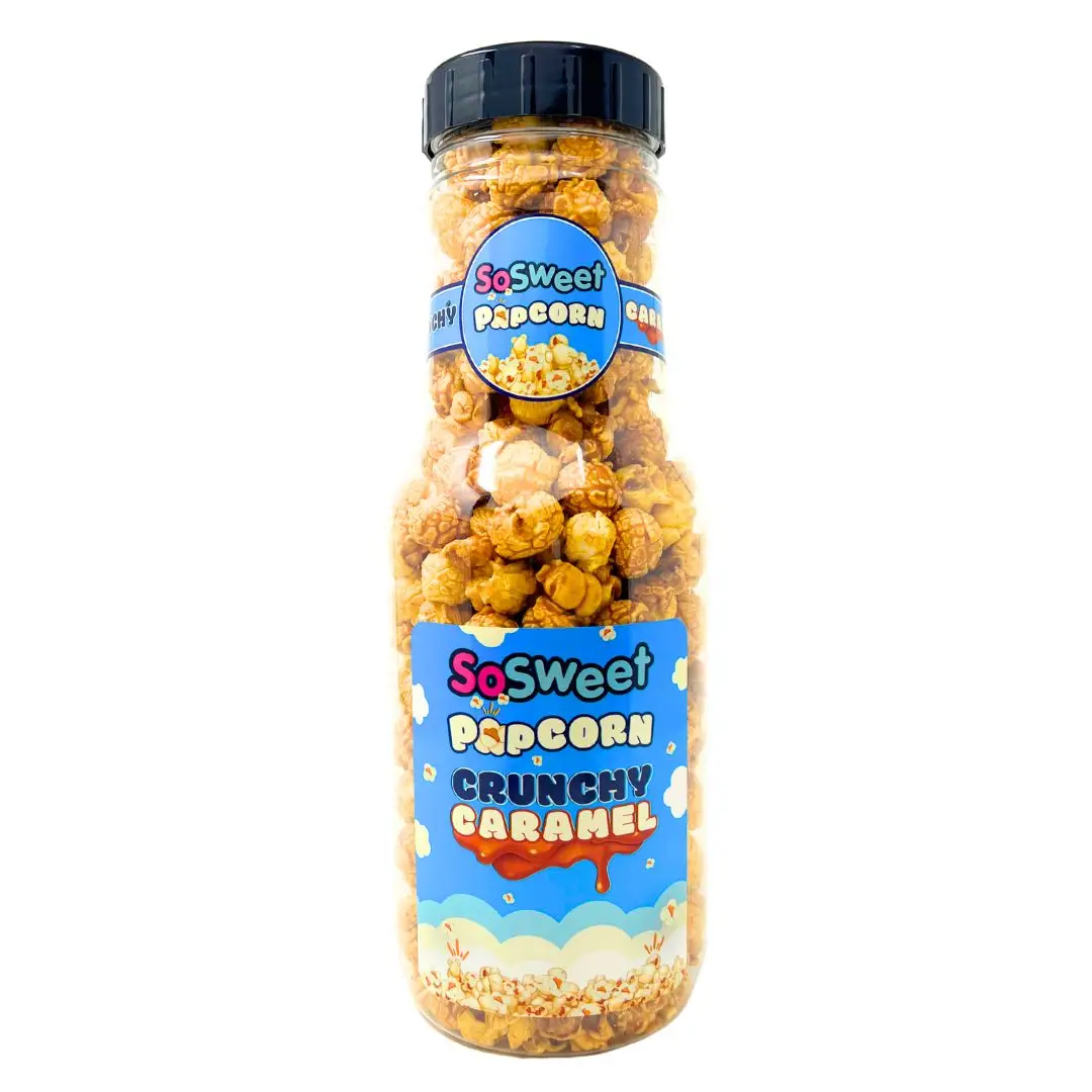 SoSweet Crunchy Caramel Popcorn Bottle 260g | Snacks & Nuts | Joybuy