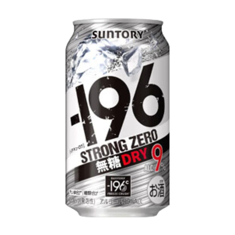 Suntory Strong Zero Sugar Free Dry Sour 350ml | Cocktails & Pre-Mixed ...