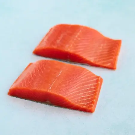 The Fish Society Wild Sockeye Salmon Fillet Steaks 220g | Frozen Fish ...