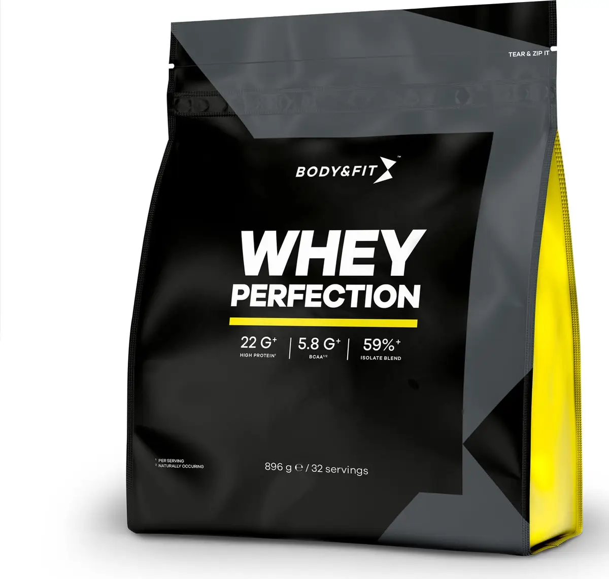Body&Fit Whey Perfection Vanille Milkshake 896 gram (32 shakes ...