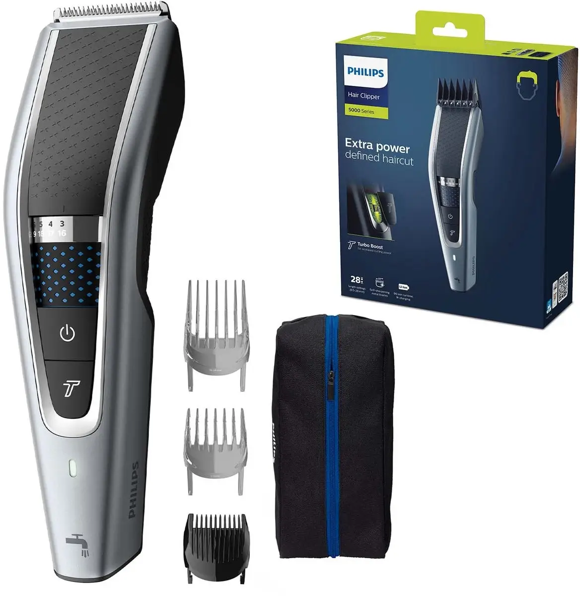 Philips HC5630/15 - 5000 Series Tondeuse voor mannen - Waterbestendig ...