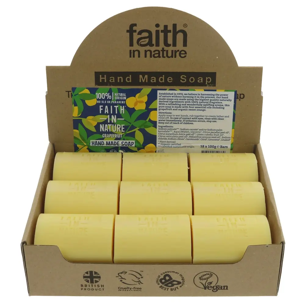 Faith In Nature Loose Soap - Grapefruit | Body Wash | Joybuy
