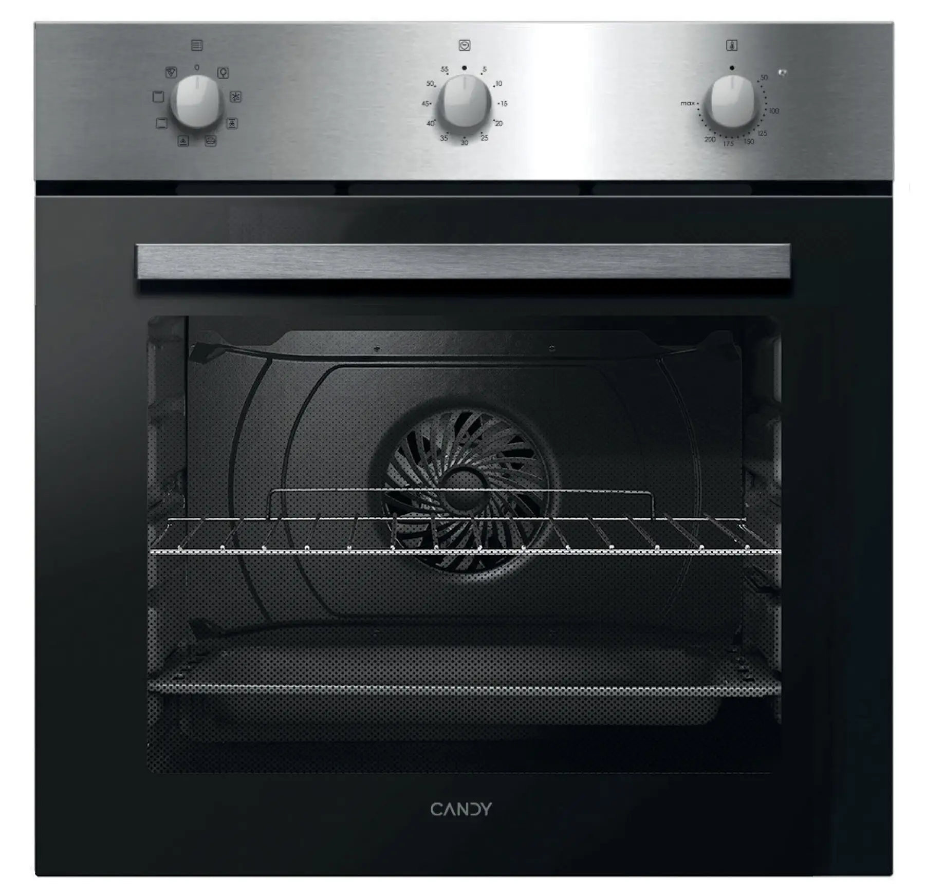 Candy F Idc X602/ca Built-in Electric Single Oven 65l - Stainless Steel ...