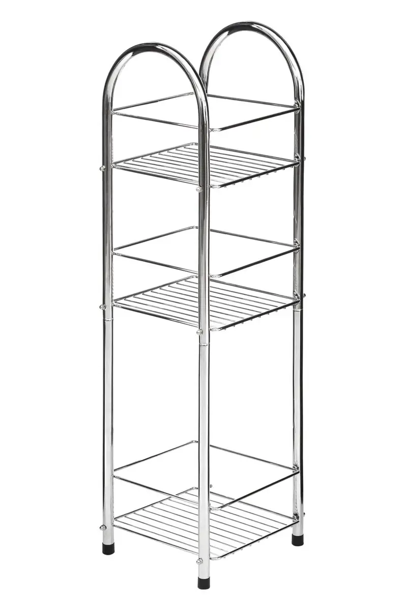 Essentials By Premier 3 Tier Chrome Storage Stand | Home Storage | Joybuy