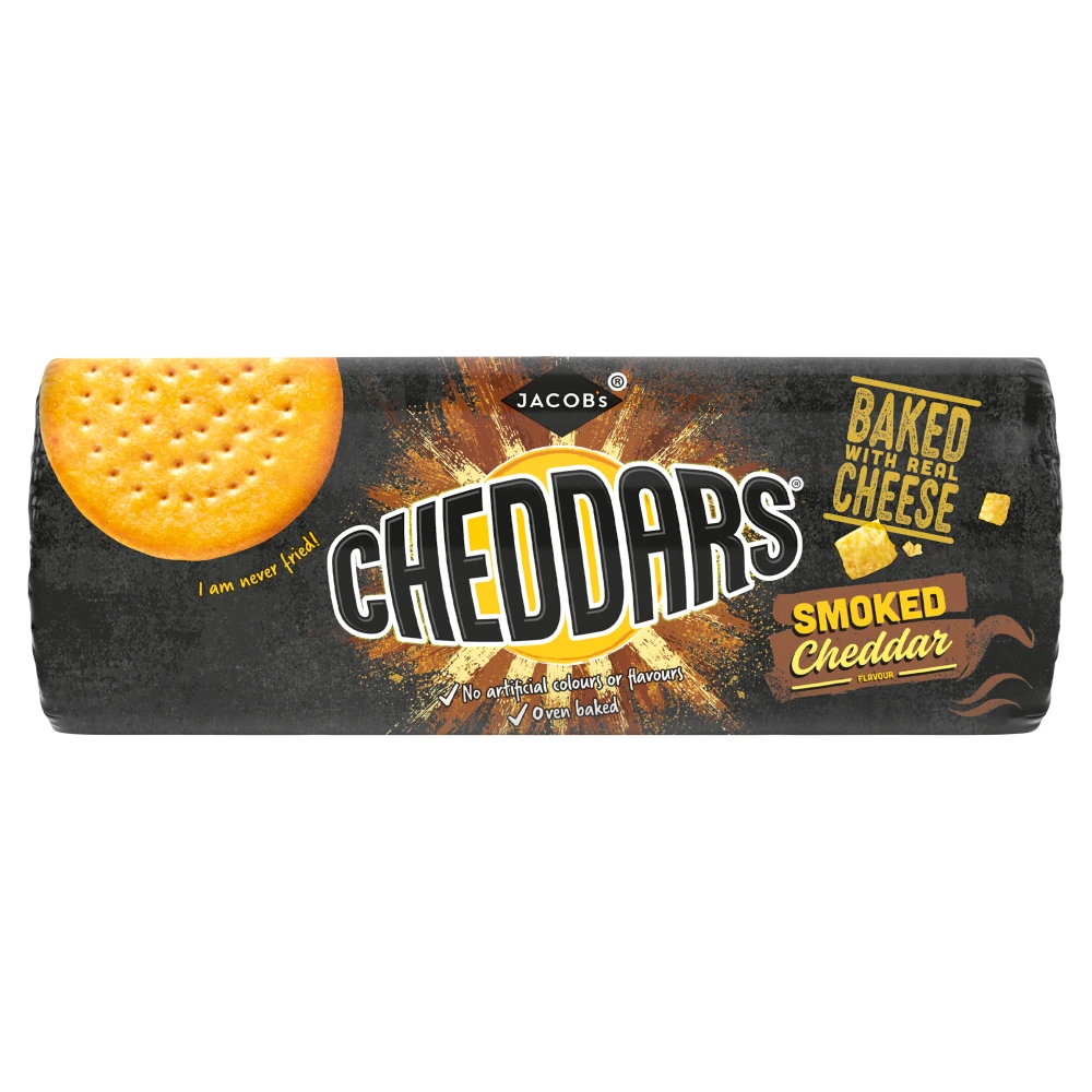 Jacob's Cheddars Smoked Cheddar 150g | Crackers & Crispbread | Joybuy