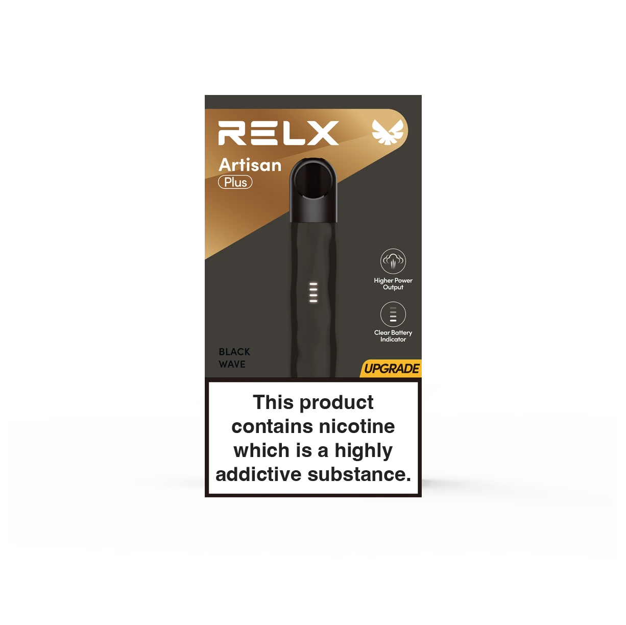 RELX Vape Device Artisan Plus - Black Wave | Vape Kits | Joybuy