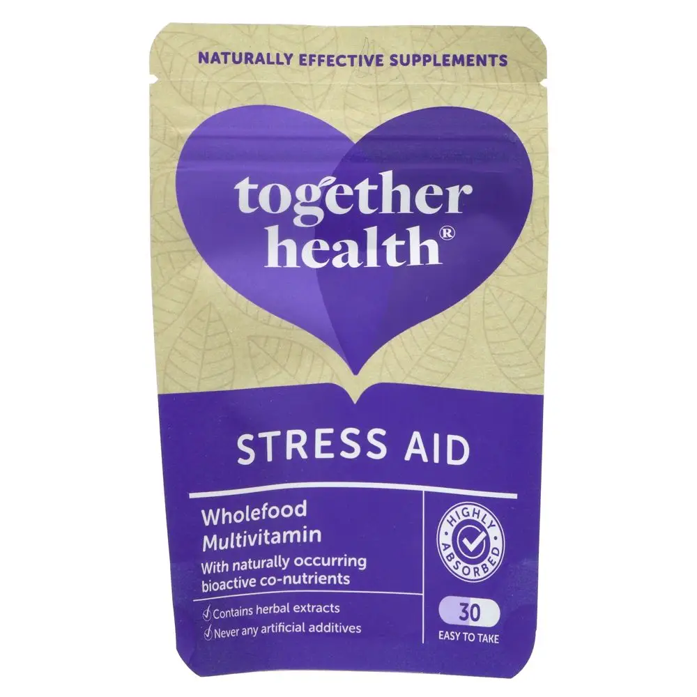 Together Health Stress Aid Complex Adaptogen Herbal Capsules - 30 ...