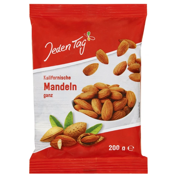 Jeden Tag Mandeln ganz 200 g | Snacks & Nüsse | Joybuy