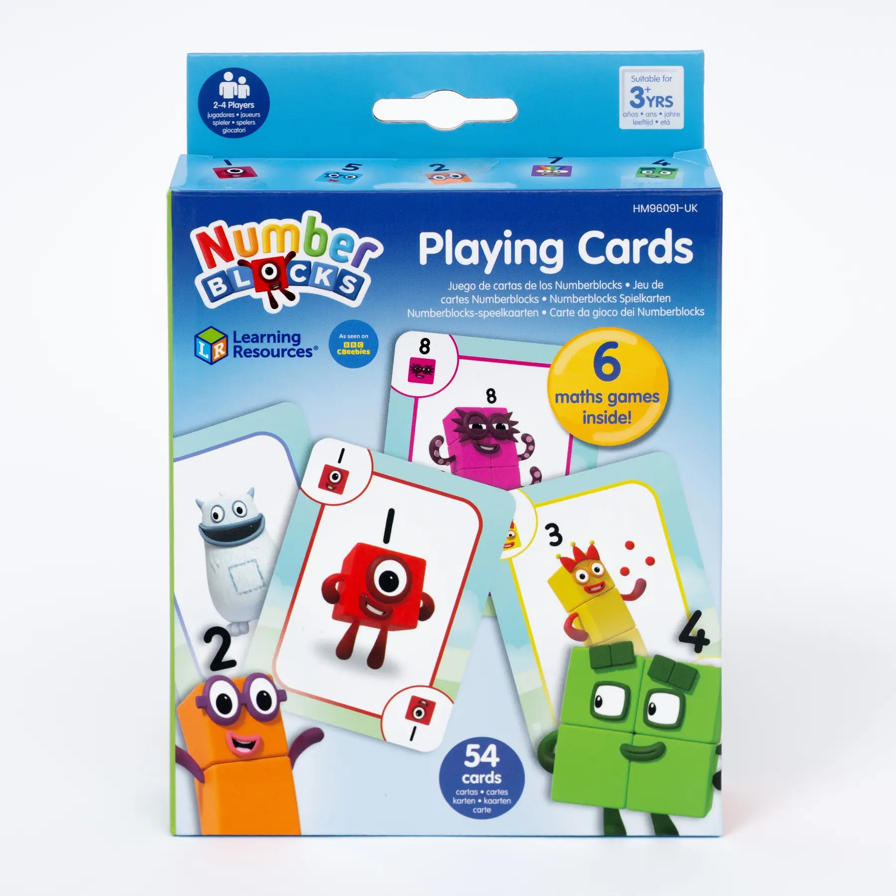 Numberblocks Playing Cards | S.t.e.m | Joybuy