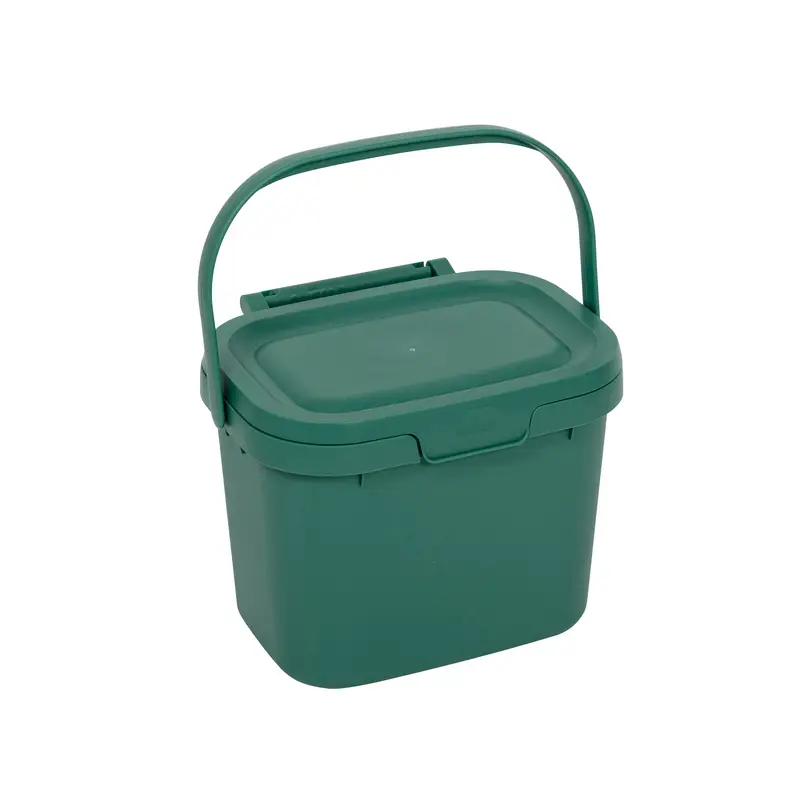 Addis Everyday Kitchen Food Waste Compost Caddy Bin, 4.5l - Sage Green ...