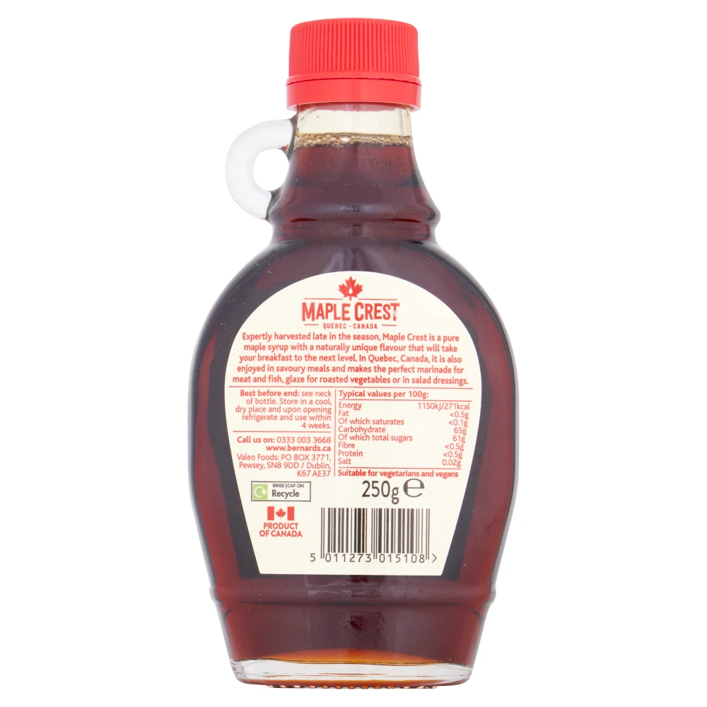 Maple Crest Pure Maple Syrup 250g | Baking | Joybuy