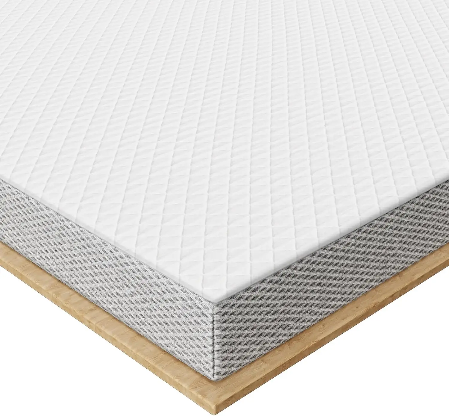 EGO HOME Matras Topper 160 x 200 cm, 5 cm Hoog Geheugenschuim Matras ...